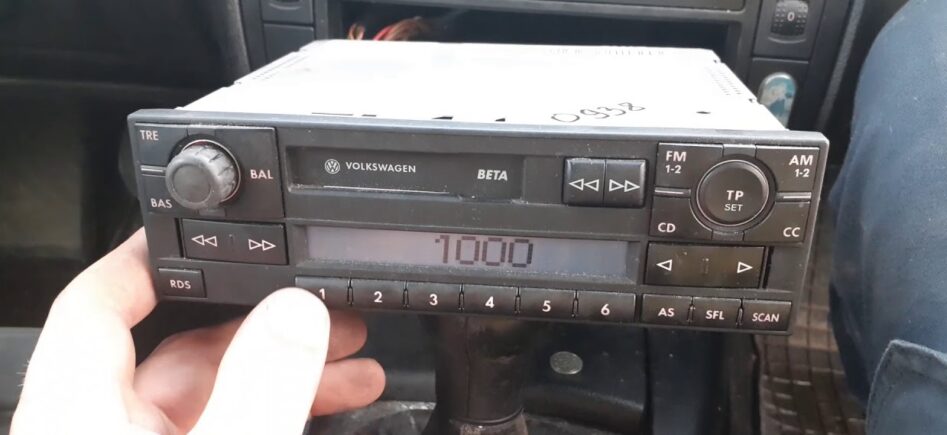 Volkswagen Beta Radio Code Unlock