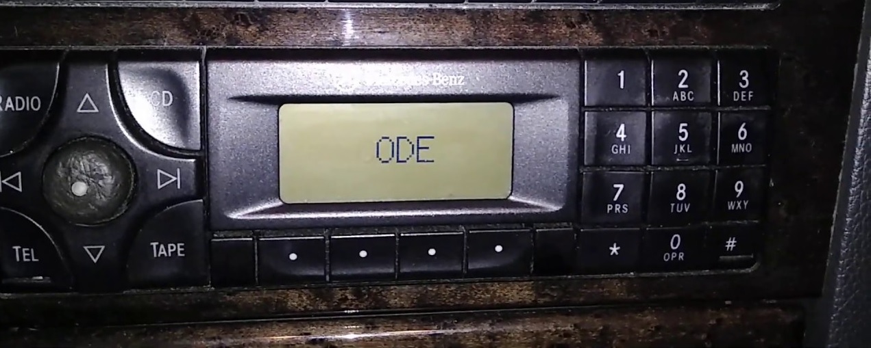 Mercedes Benz Radio Code By VIN
